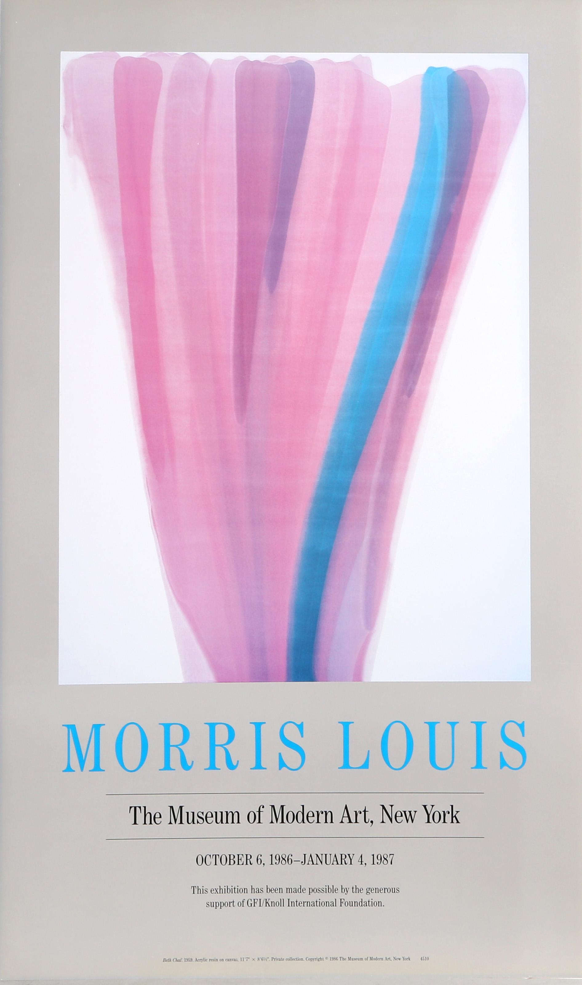 Morris Louis | THE MUSEUM OF MODERN ART (1986) | MutualArt