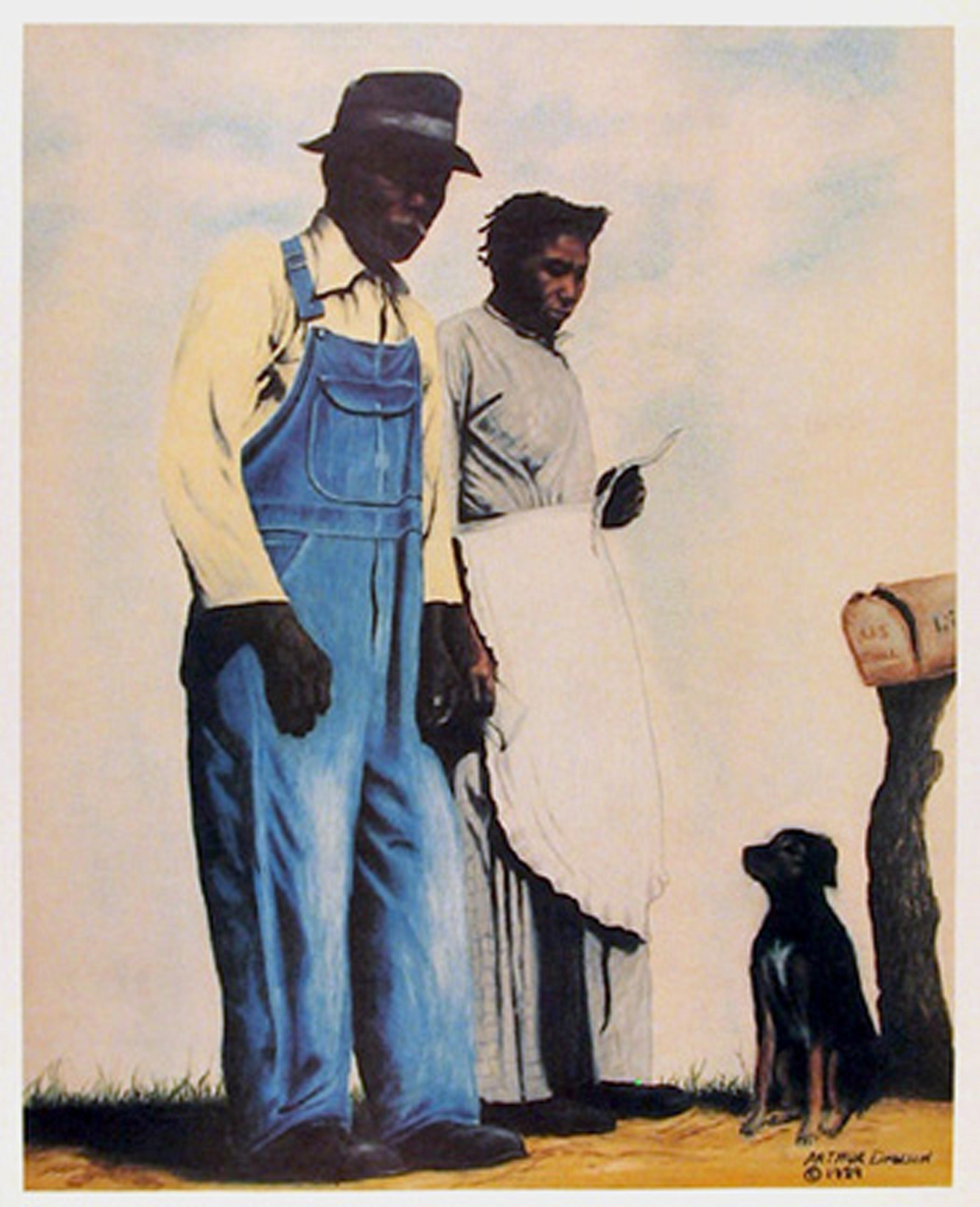 Arthur Dawson | AWAITING MAIL (1989) | MutualArt