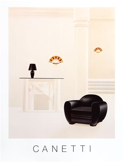 Michel Canetti | BLACK CHAIR | MutualArt