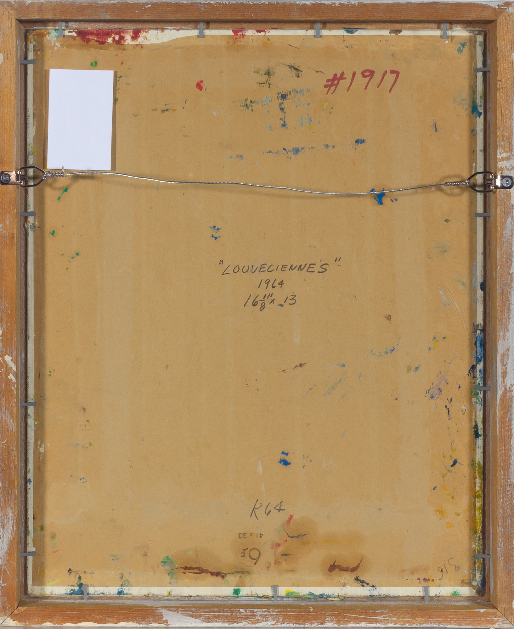 George McNeil | Louveciennes (1964) | MutualArt