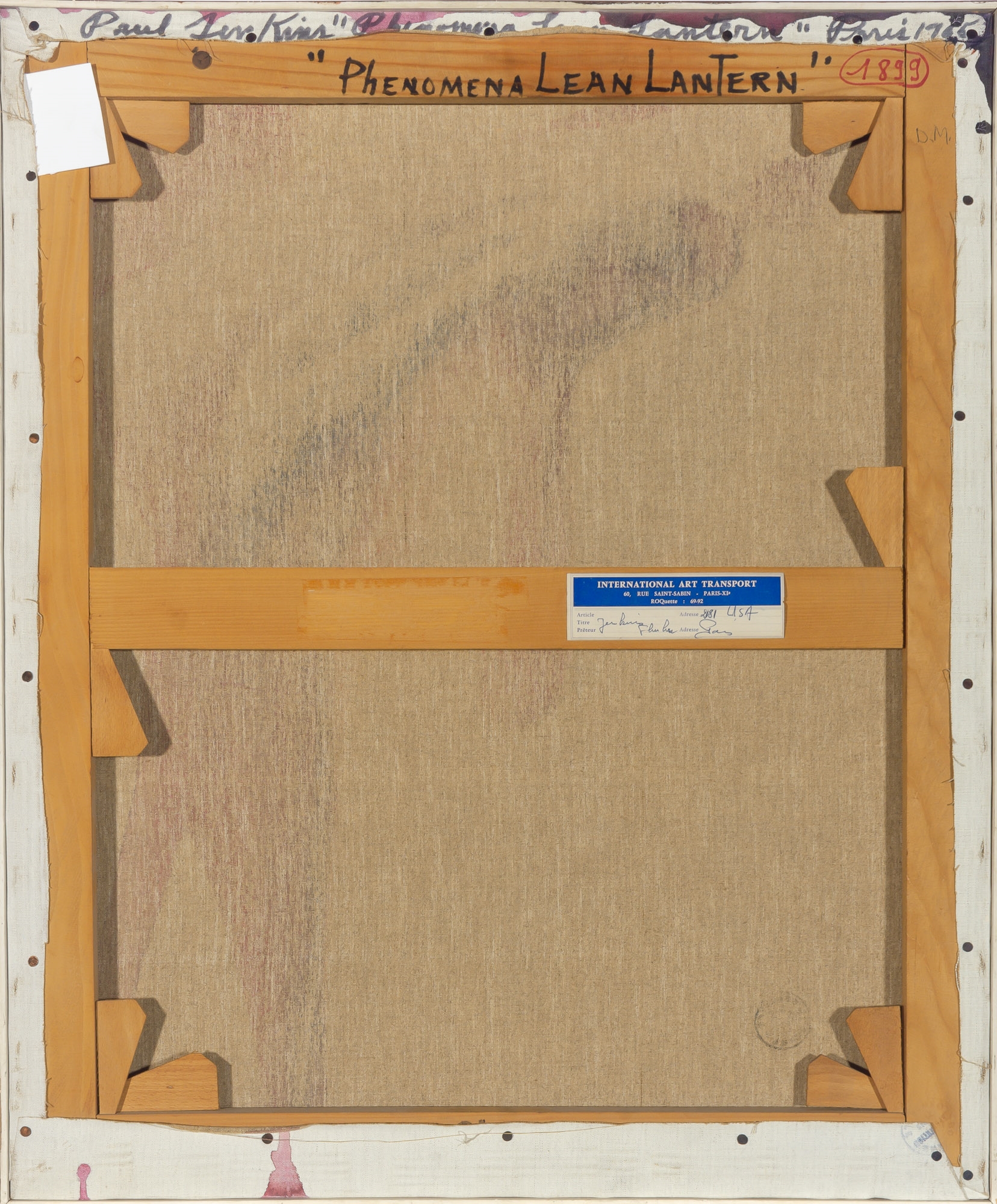 Paul Jenkins | Phenomena Lean Lantern (1965) | MutualArt