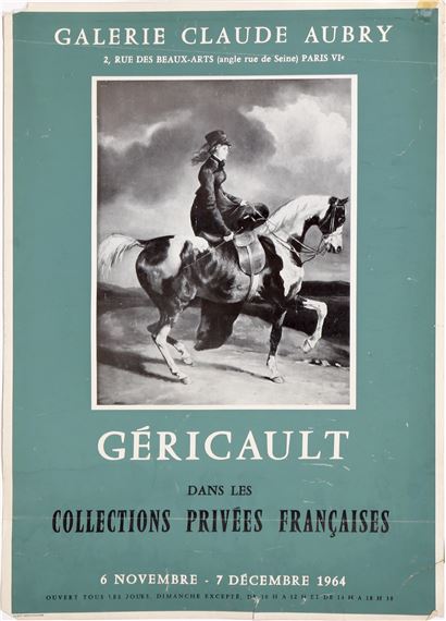 Jean Louis André Théodore Géricault | GALERIE CLAUDE AUBRY EXHIBITION ...