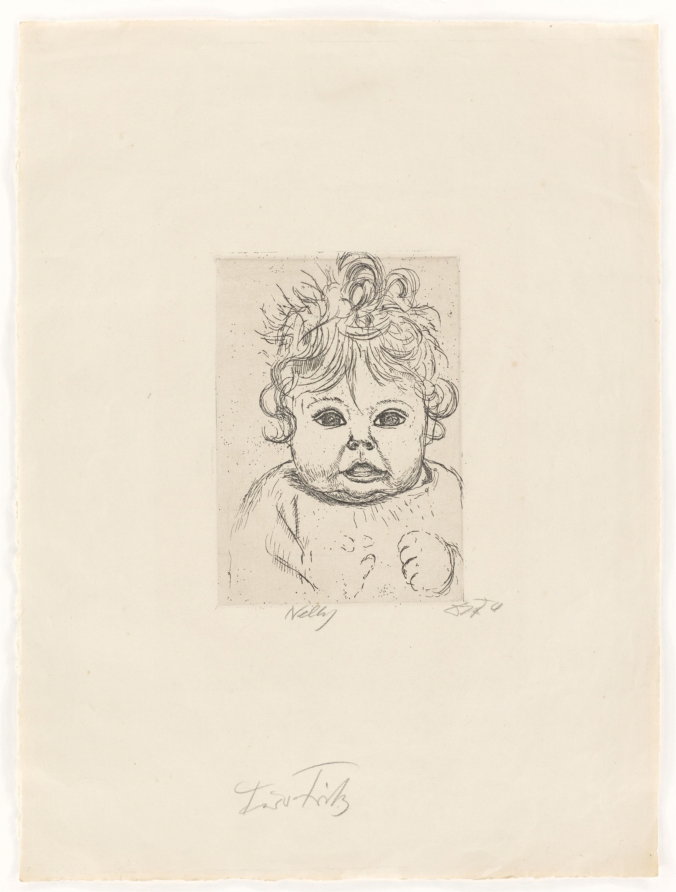 Otto Dix | ”Nelly II”. (1924) | MutualArt