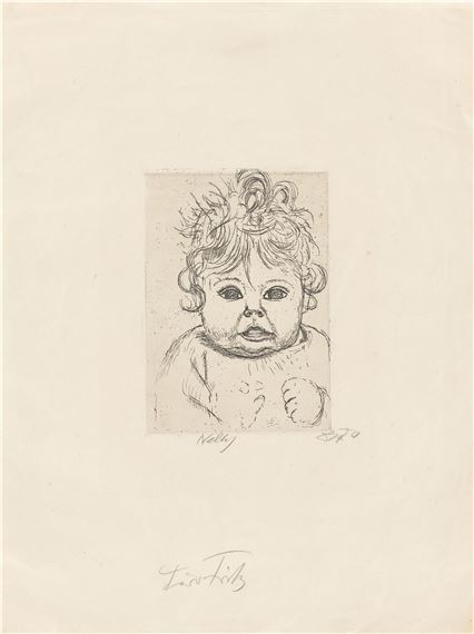 Otto Dix | ”Nelly II”. (1924) | MutualArt
