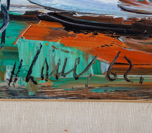 Heinz Maria Lauer | Paris: Blick auf den Eiffelturm (1962) | MutualArt