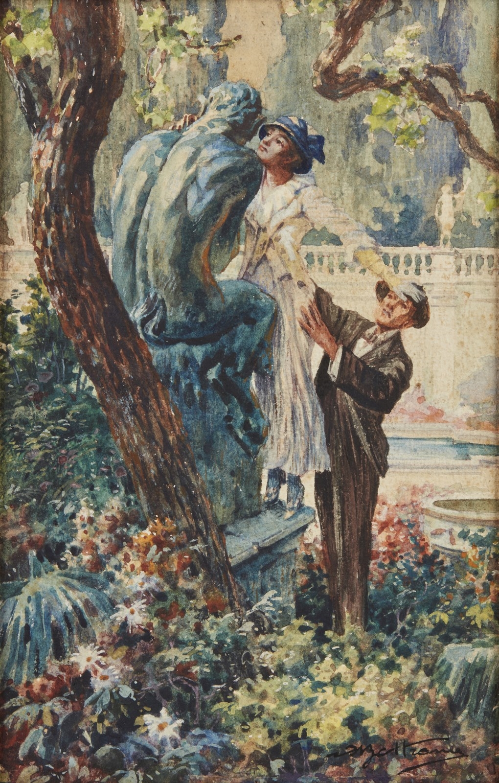 Ахилл Бельтраме (Achille Beltrame), 1871-1945.Итальянский художник ...