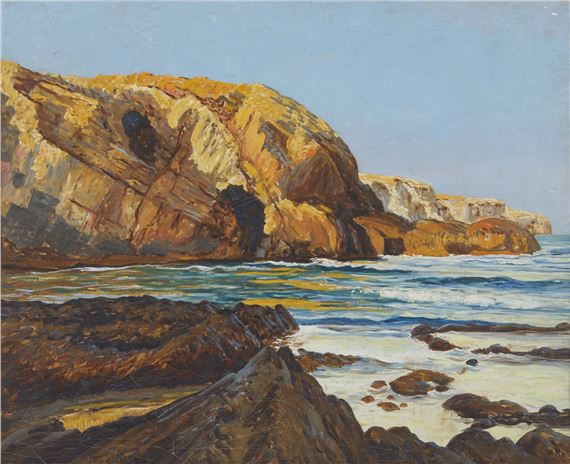 Max Roeder | Sea cliff | MutualArt