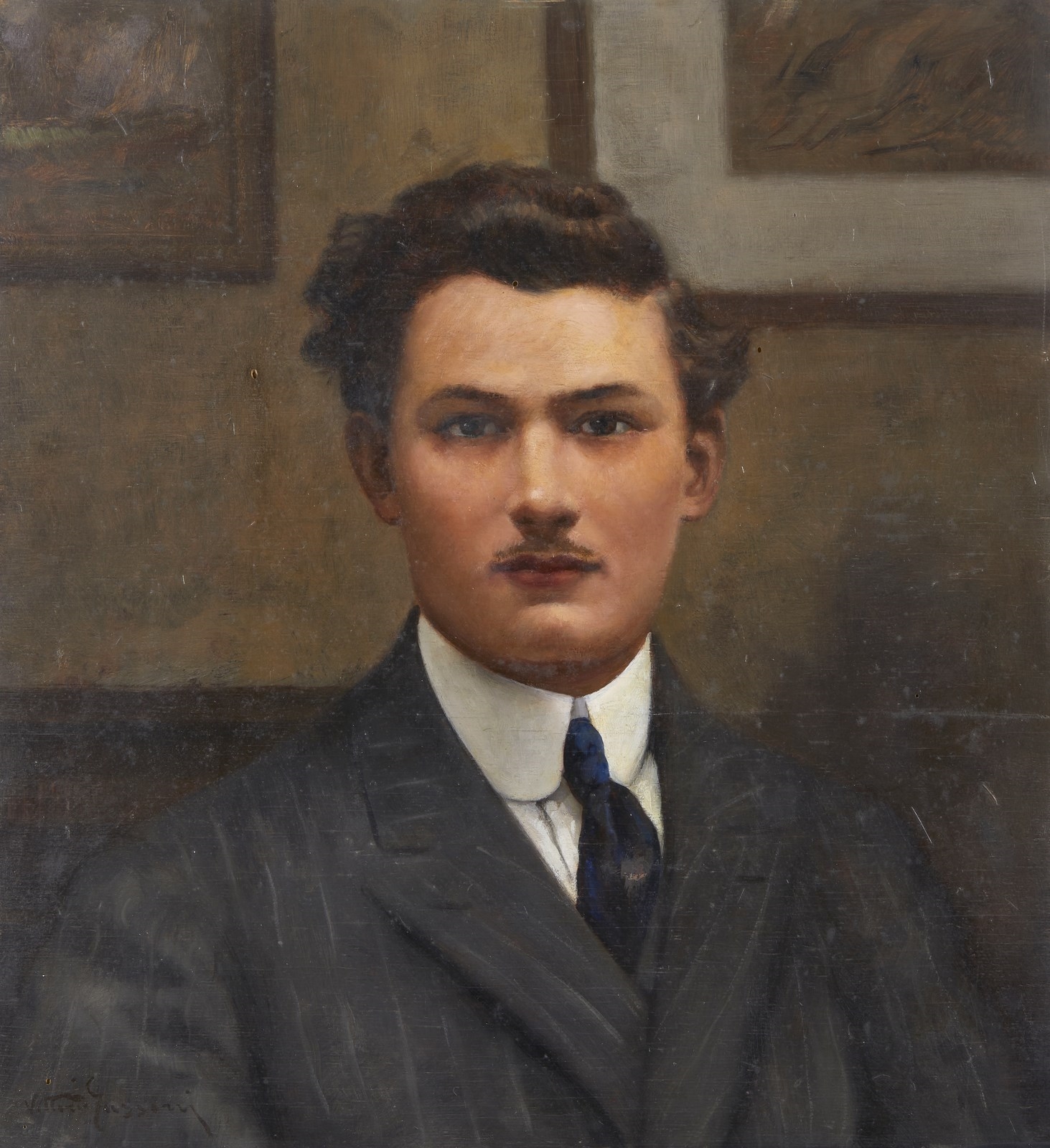 Vittorio Gussoni | Portrait of a young gentleman | MutualArt