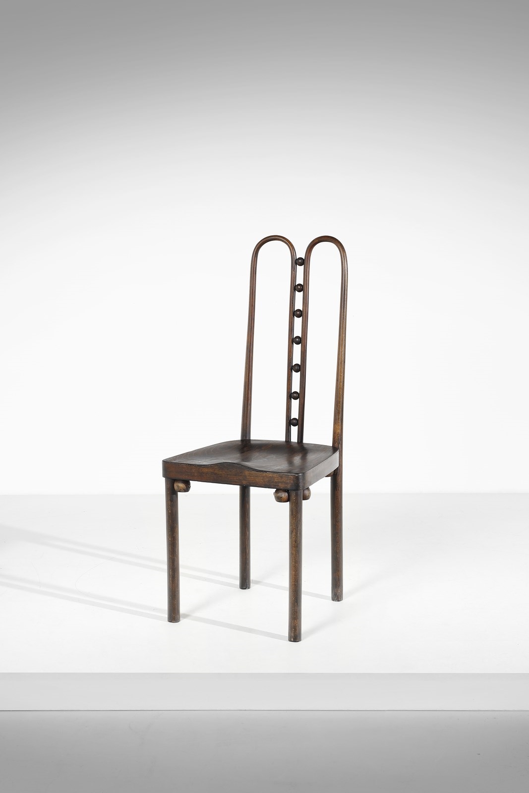 Josef Hoffmann | Seven Ball Side Chair, model 371 (1906) | MutualArt