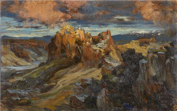 Max Roeder | Mountain landscape | MutualArt