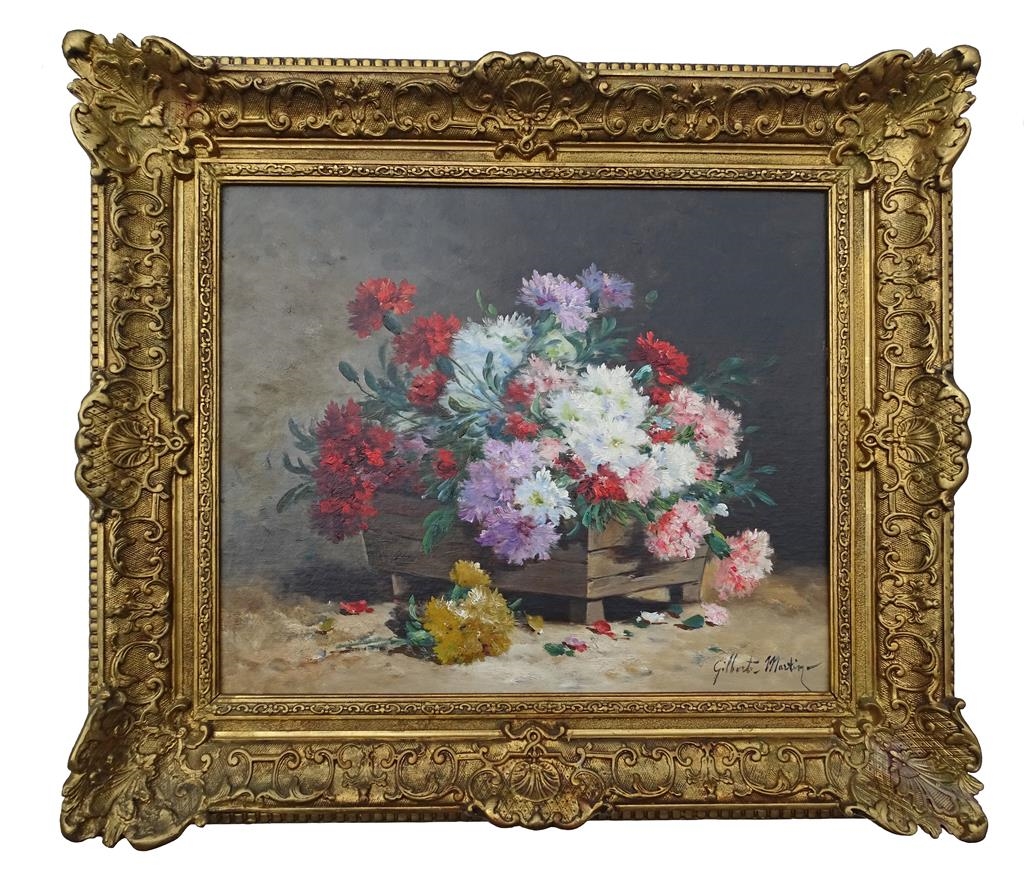 Charles Gilbert-Martin | Basket of Flowers | MutualArt