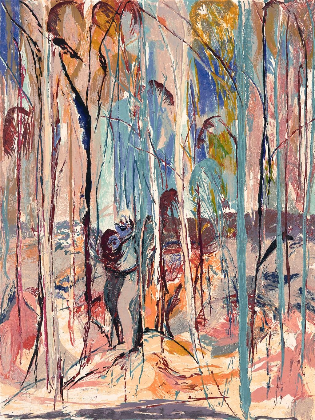 Arthur Merric Bloomfield‏ Boyd | Shoalhaven Riverbank Trees I (1996 ...