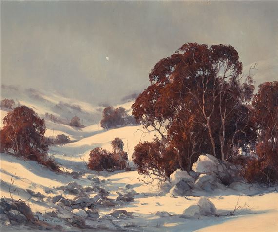 Ramon Ward Thompson | Snowscape | MutualArt