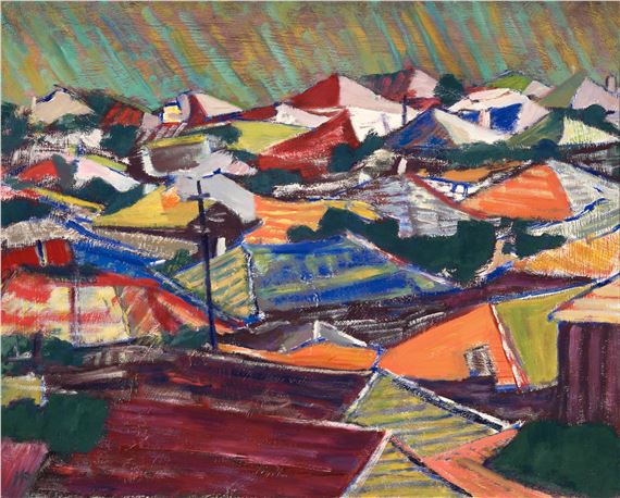 Patricia Howard | Townscape | MutualArt