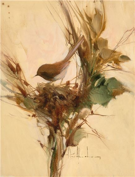 Peter Abraham | Bird in Nest | MutualArt