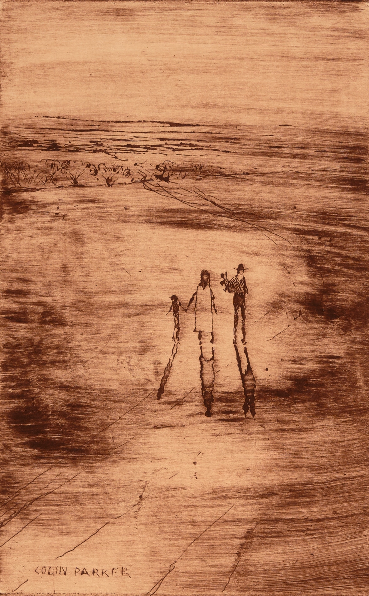 Colin Parker | The Long Trek | MutualArt