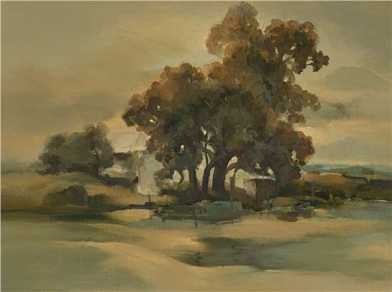 Peter Abraham | Farm Scene | MutualArt