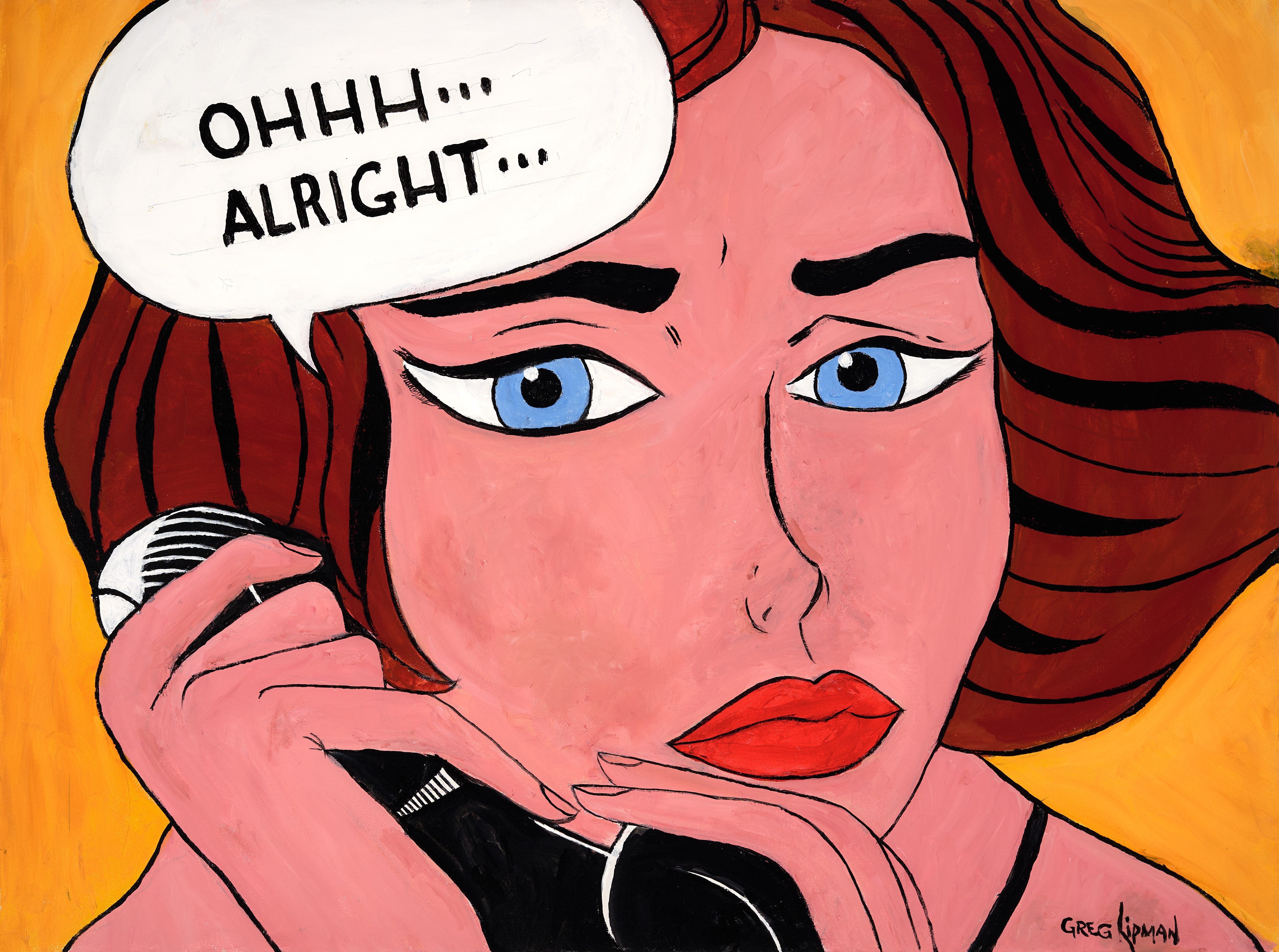 Greg Lipman | After Roy Lichtenstein | MutualArt