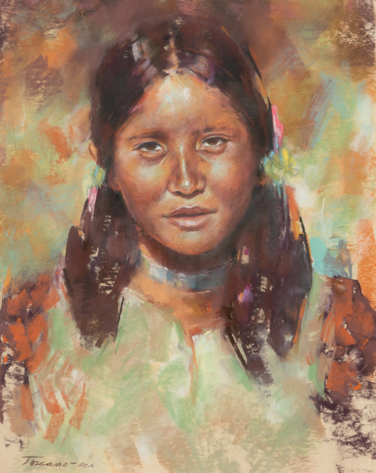Dee Toscano | Sioux Maiden | MutualArt