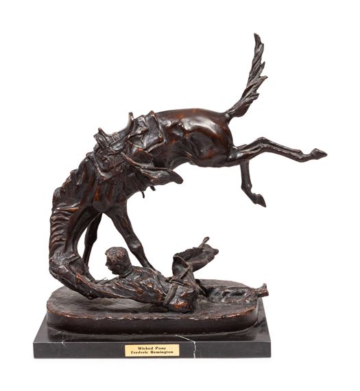 Frederic Remington | Wicked Pony | MutualArt