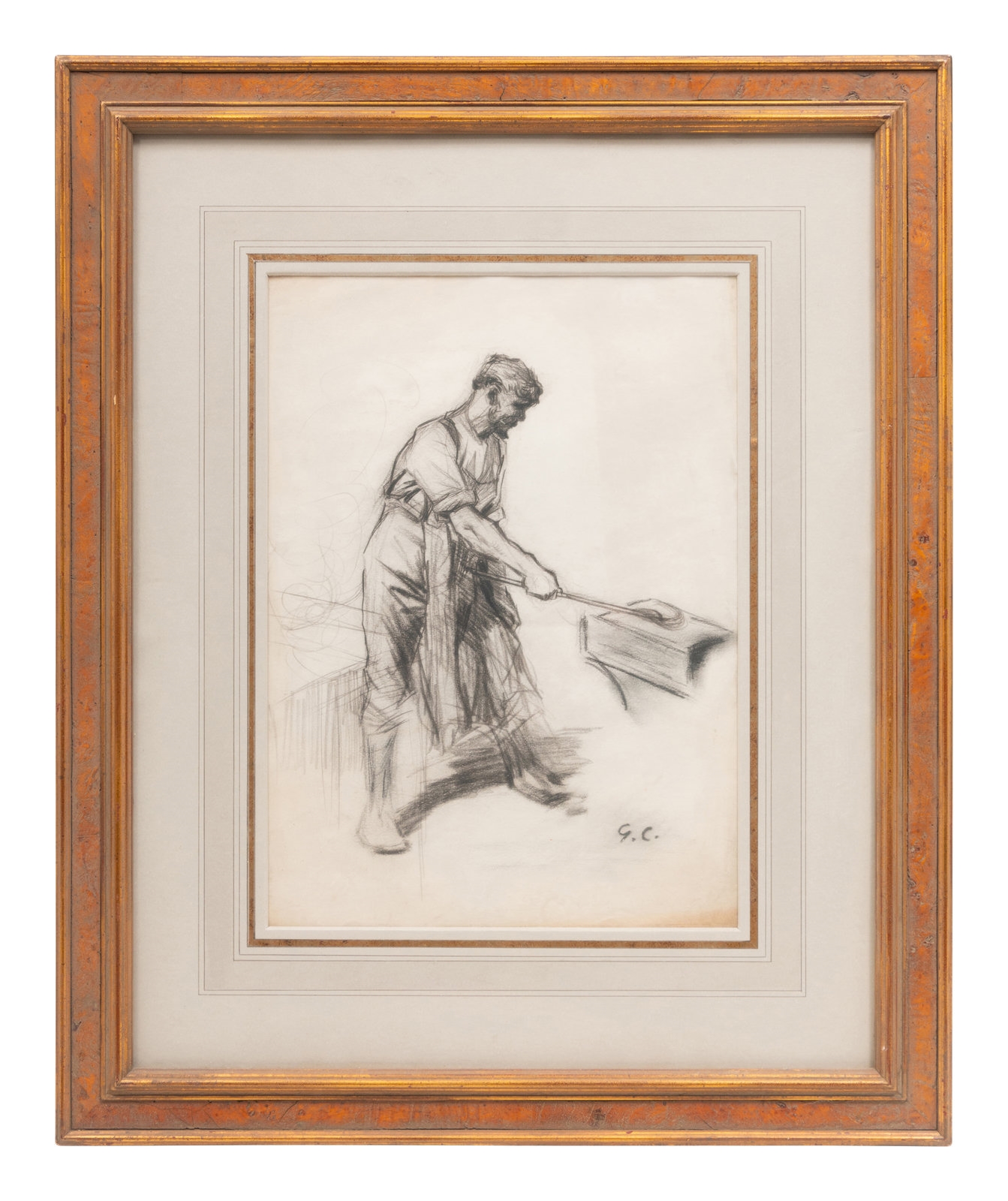 George Clausen | Blacksmith | MutualArt