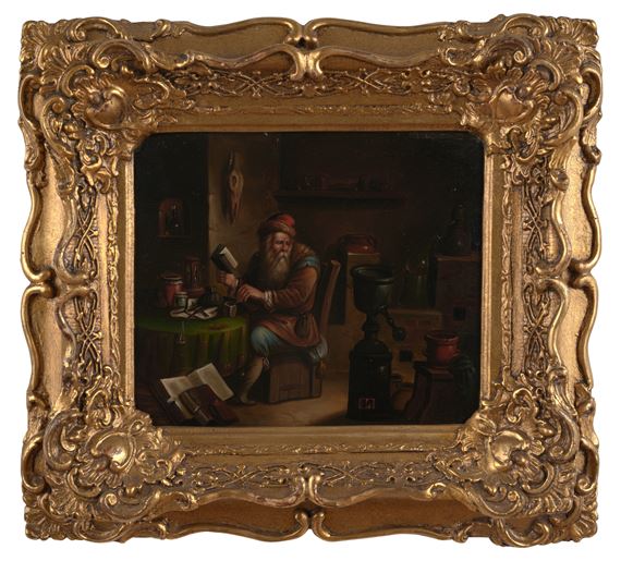 David Teniers the Younger | An alchemist in his laboratory; An ...