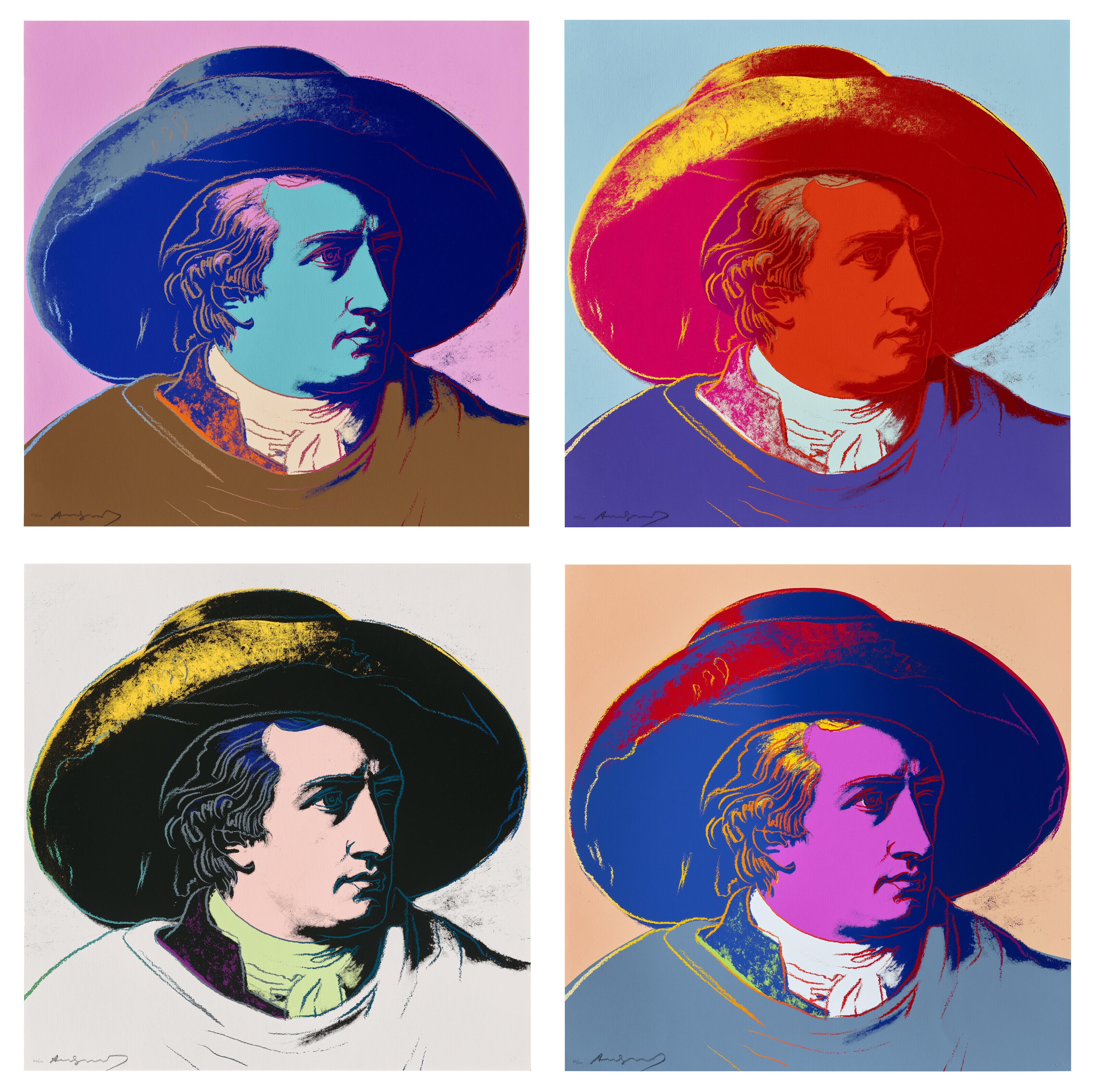 Andy Warhol | Goethe (1982) | MutualArt