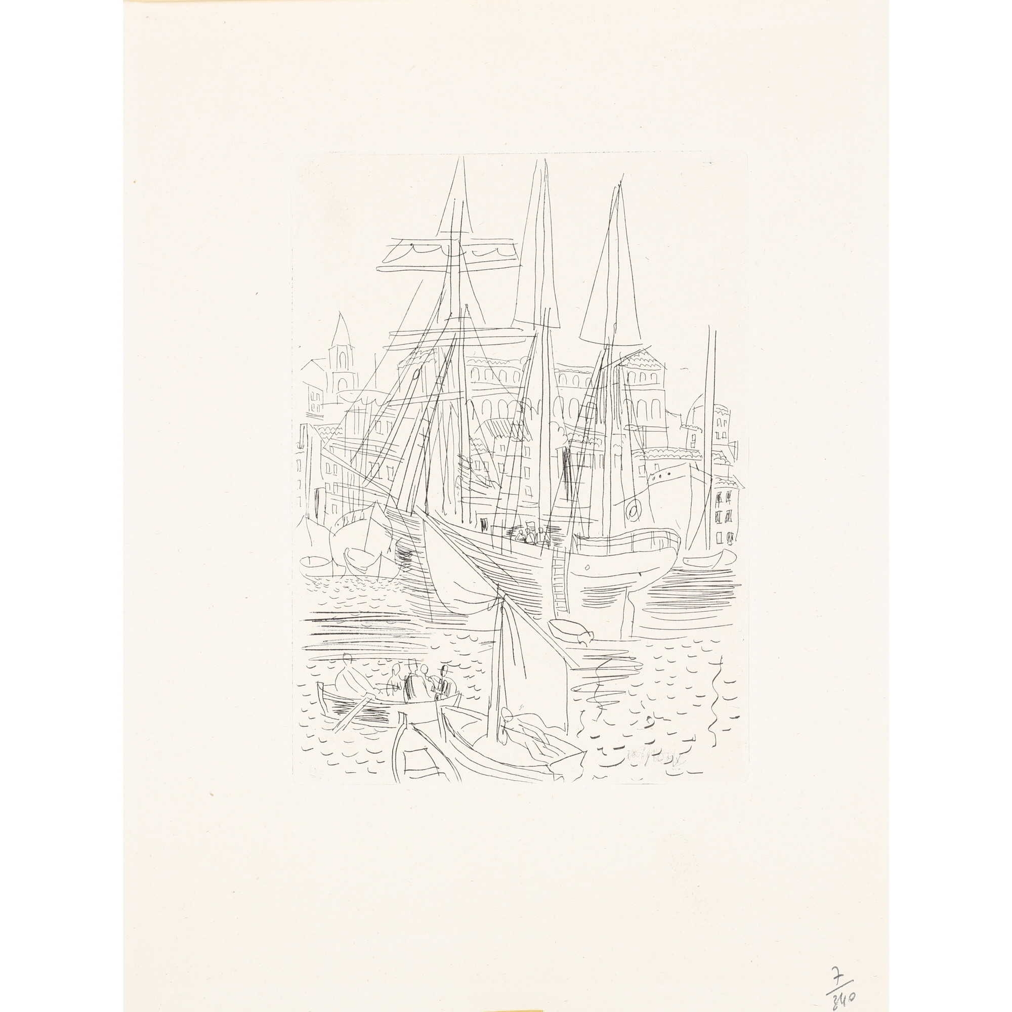 Raoul Dufy | THE BEAUTIFUL CHILD OR THE LOVE FOR FORTY YEARS 25PIECES ...