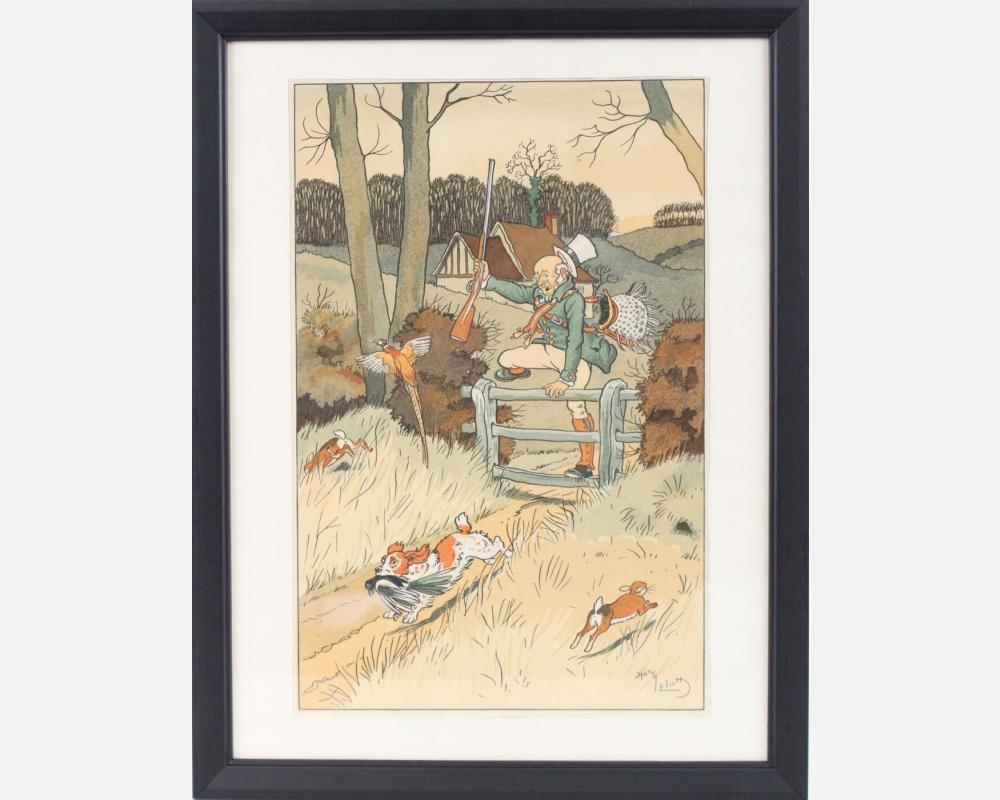 Harry Eliott | Scène de chasse | MutualArt