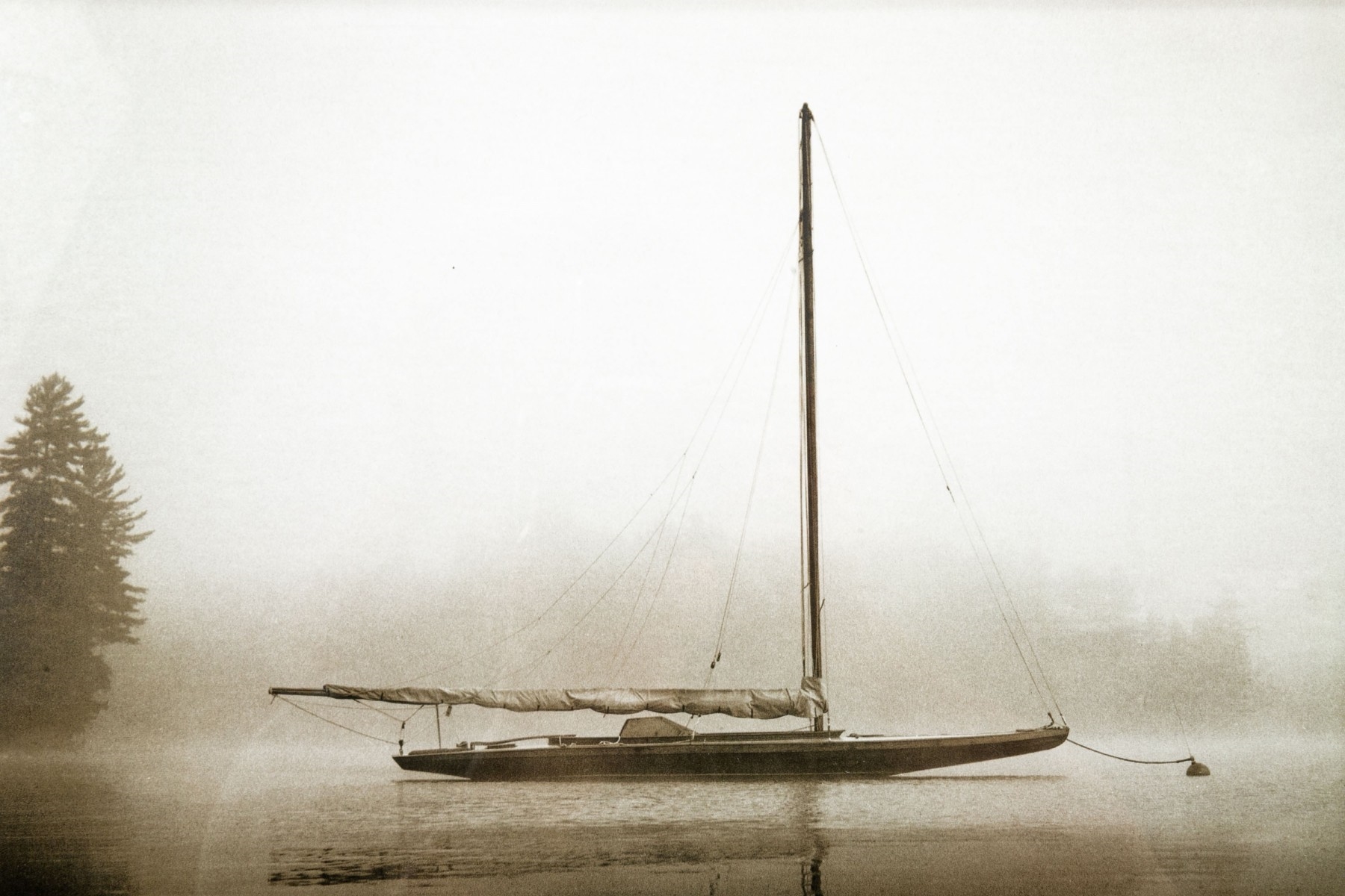 Michael Kahn | Bow Of The Idem And On The Mooring | MutualArt