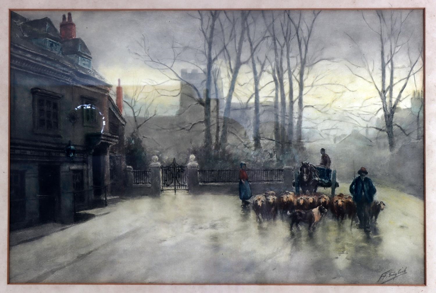 Frank F. English | CITYSCAPE (1903) | MutualArt