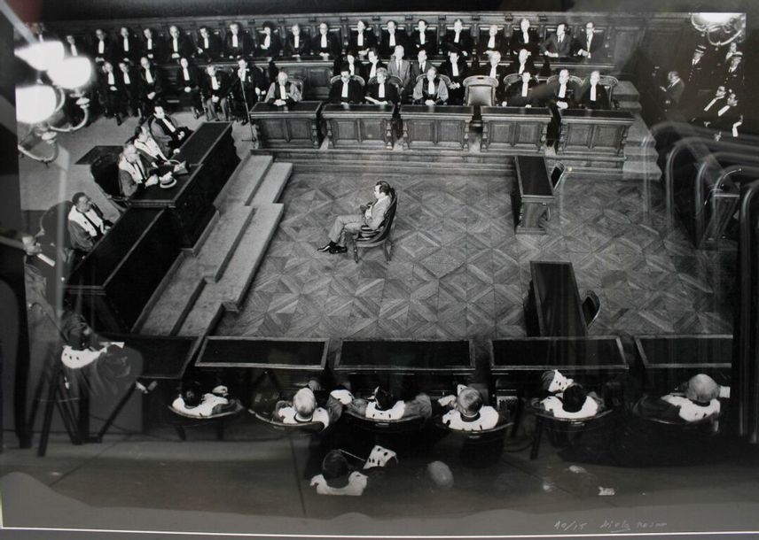 Nicolas Moscara | Master Robert Badinter in the First Chamber of the ...
