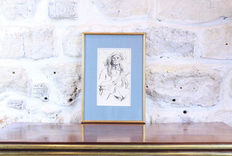 Gaston Barret | The guitarist | MutualArt