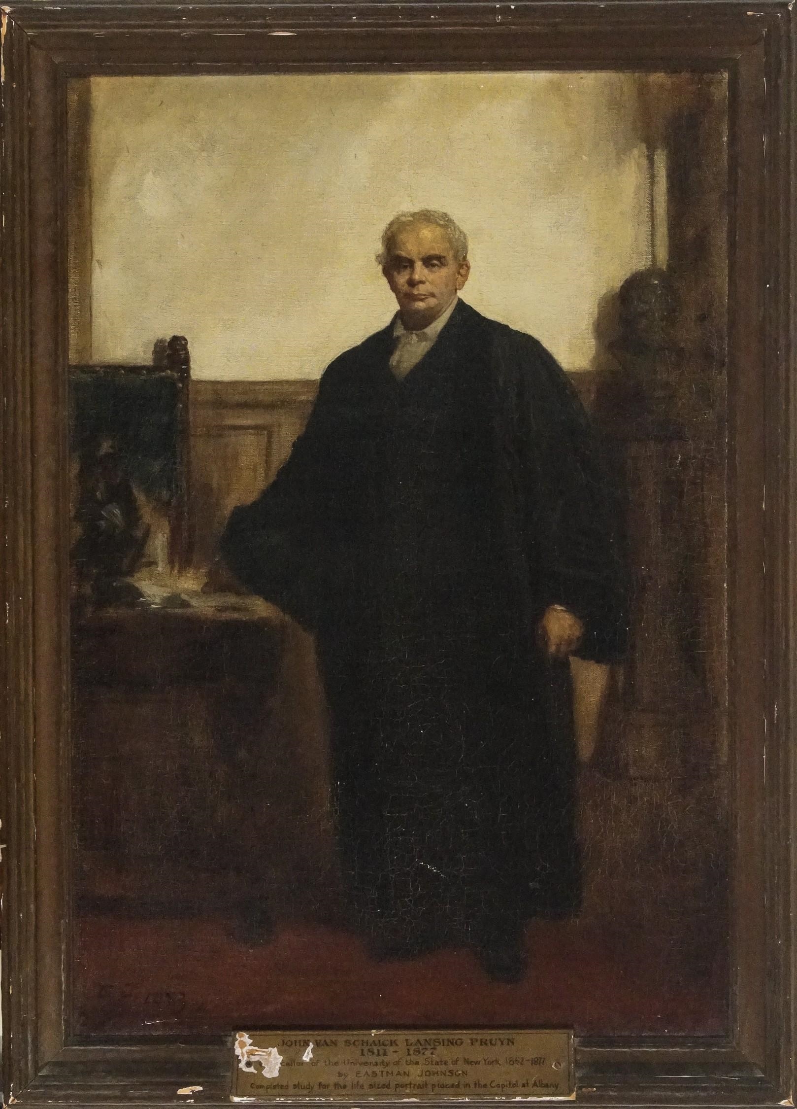 Eastman Johnson | Portrait of John Van Schaick Lansing Pruyn (1883 ...