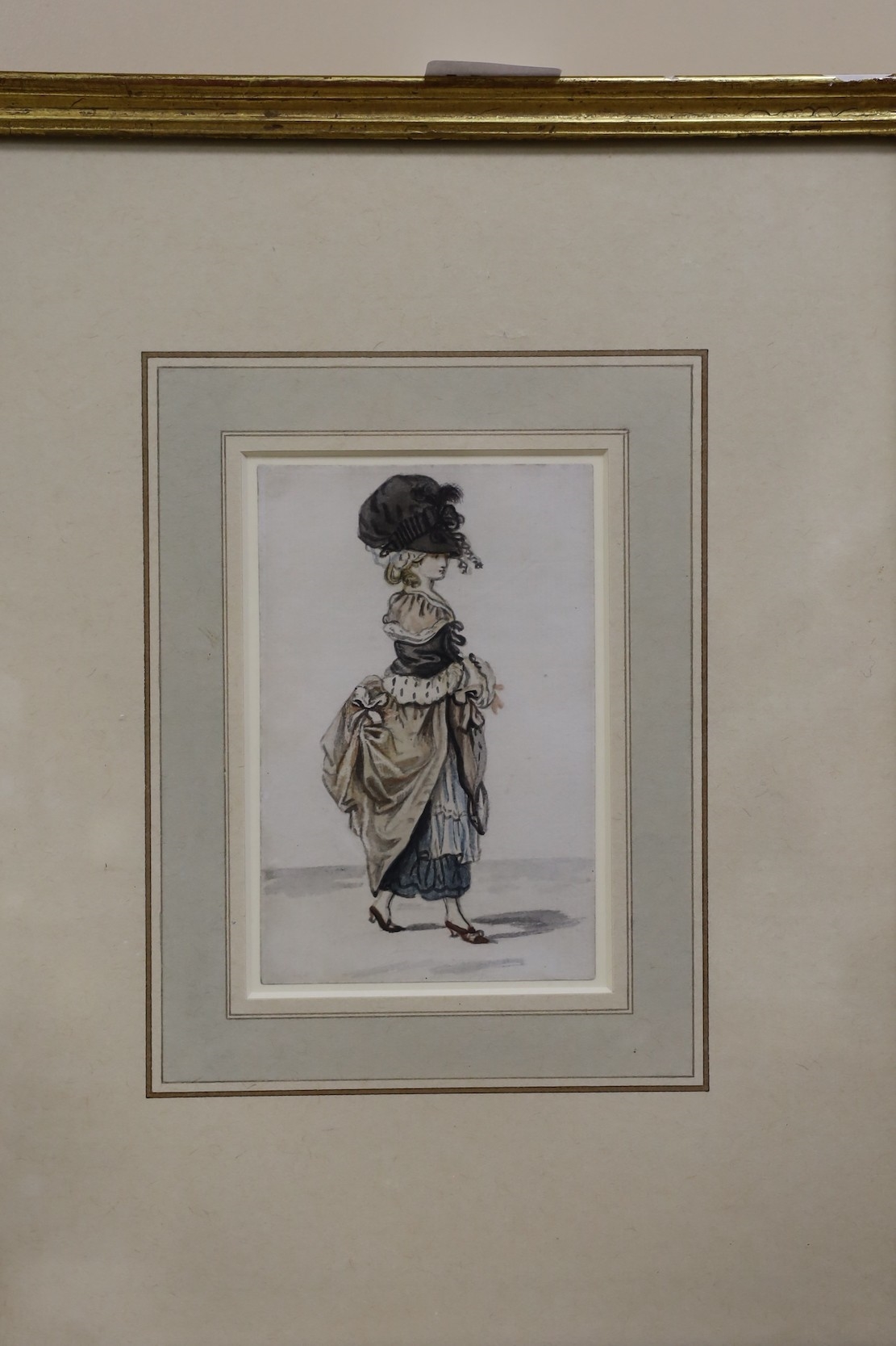 John Collet | Studies of 18th century ladies in elaborate outfits ...