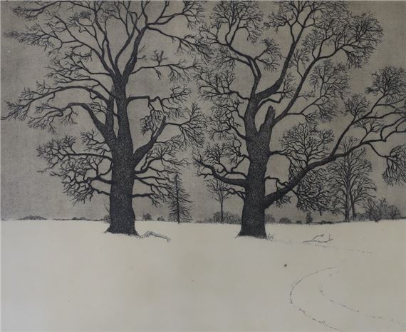 Francis Kelly | 'Winter Trees' | MutualArt
