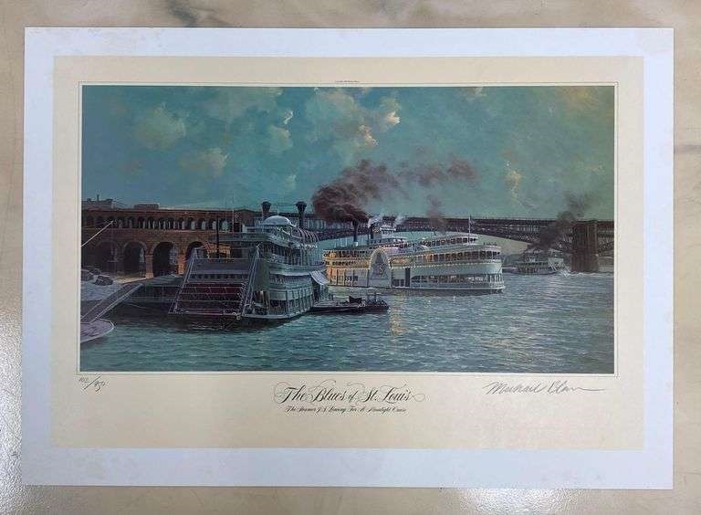 Michael Blaser | The Blues of St. Louis (1988) | MutualArt