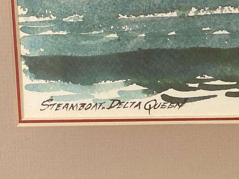Paul N. Norton | Steamboat Delta Queen | MutualArt