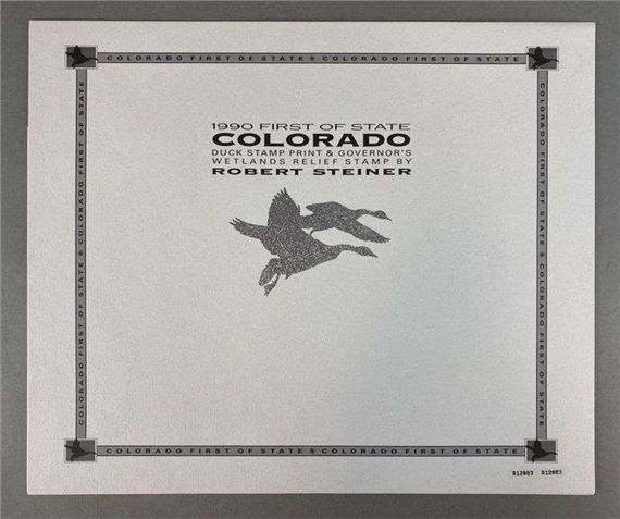 Robert Steiner | First of State Colorado Duck Stamp (1990) | MutualArt