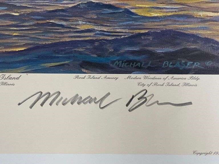 Michael Blaser | The River Boat Gamblers (1992) | MutualArt
