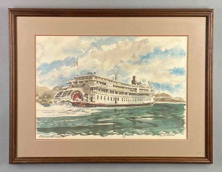 Paul N. Norton | Steamboat Delta Queen | MutualArt