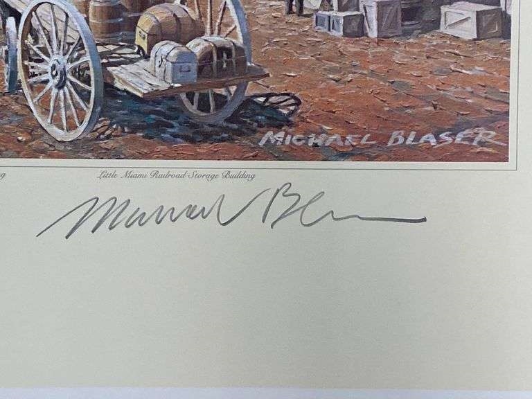 Michael Blaser | The Public Landing (1991) | MutualArt