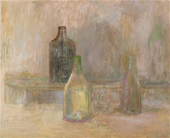 Adrian Stokes | Still Life with Bottles (1965) | MutualArt