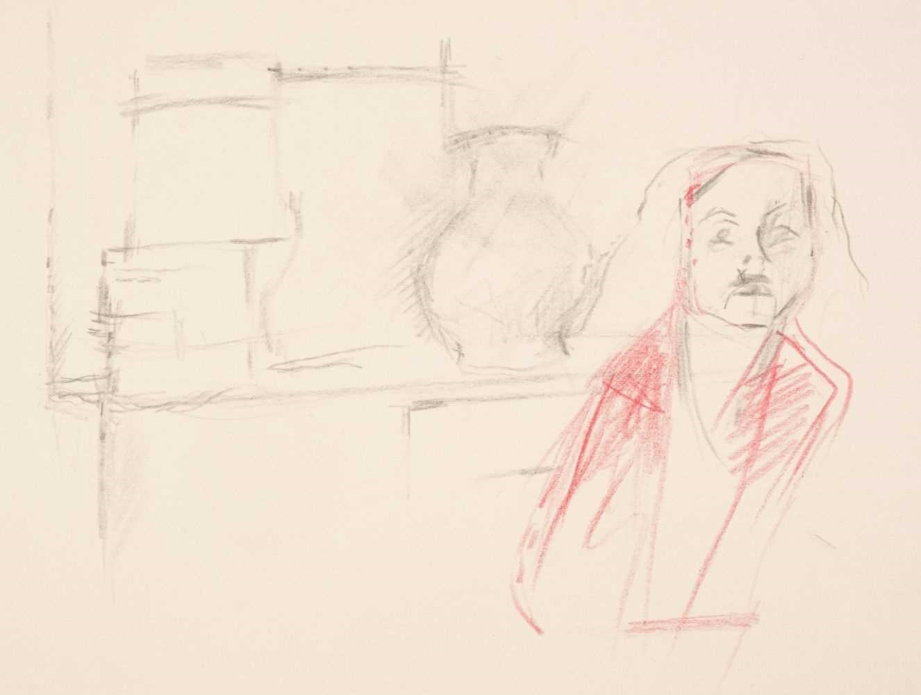 Sir William Coldstream | Study of a woman seated in front of a ...