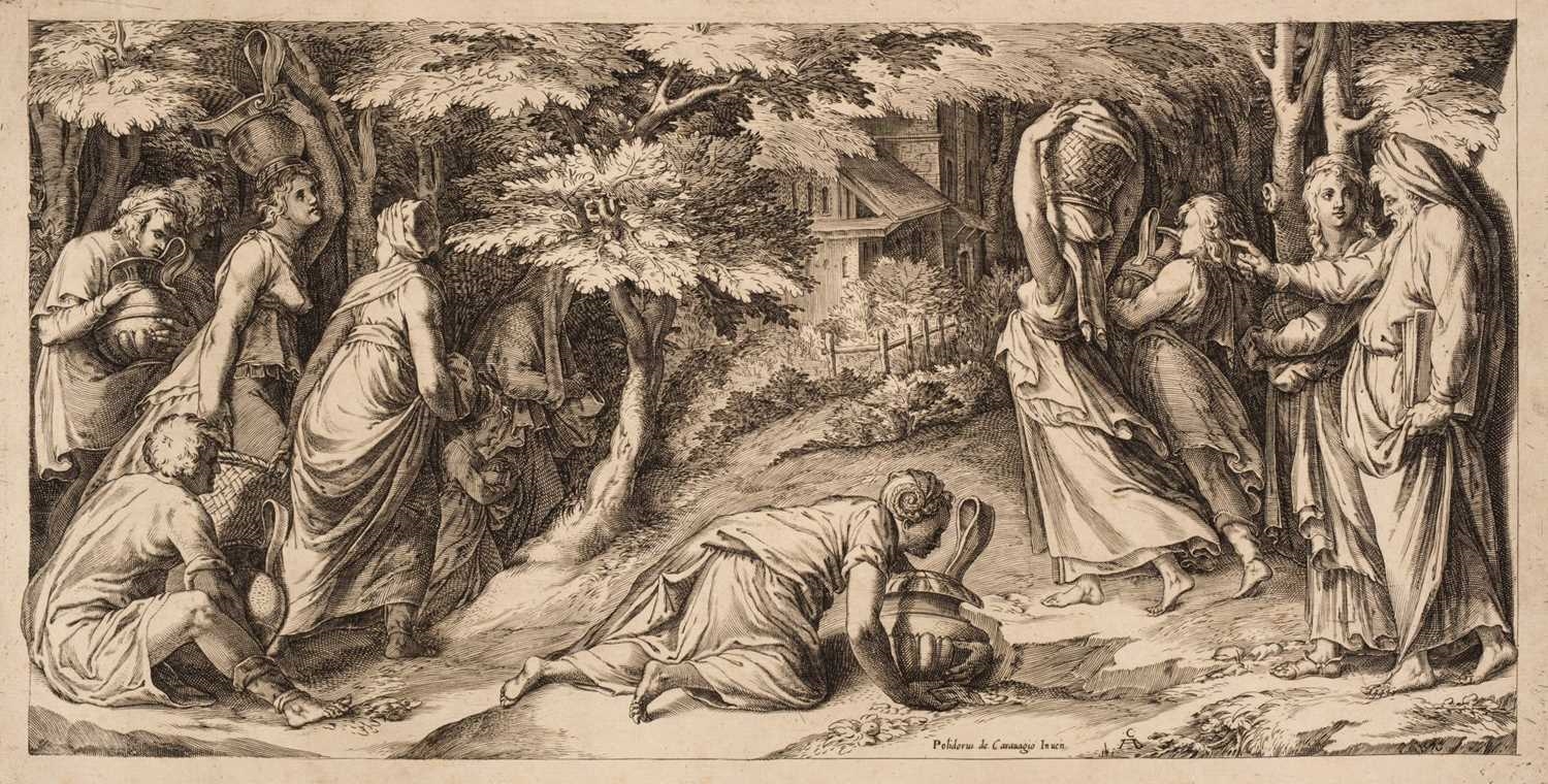 Cherubino Alberti | The Israelites fleeing Egypt (1576) | MutualArt