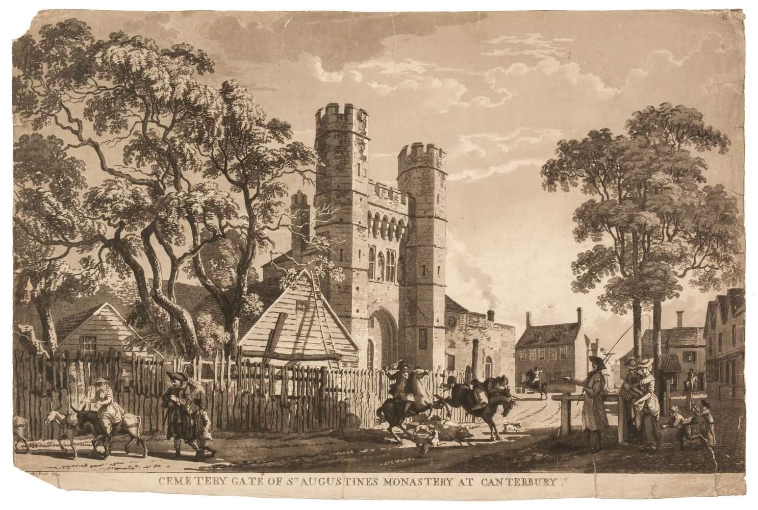 Paul Sandby | The Entrance of Warwick Castle from the Lower Court (1776 ...