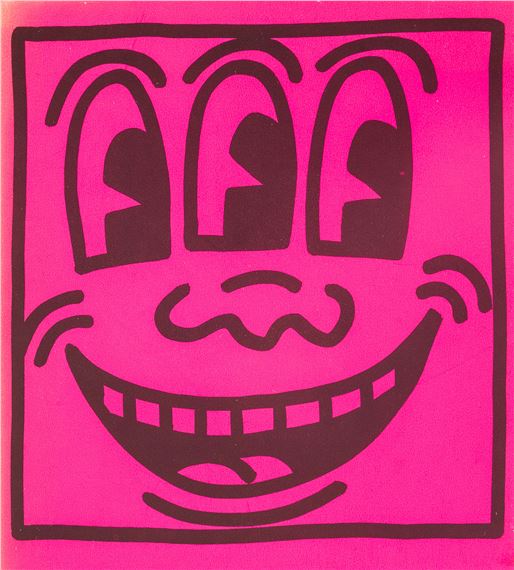 Keith Haring | Three Eyes (1982) | MutualArt