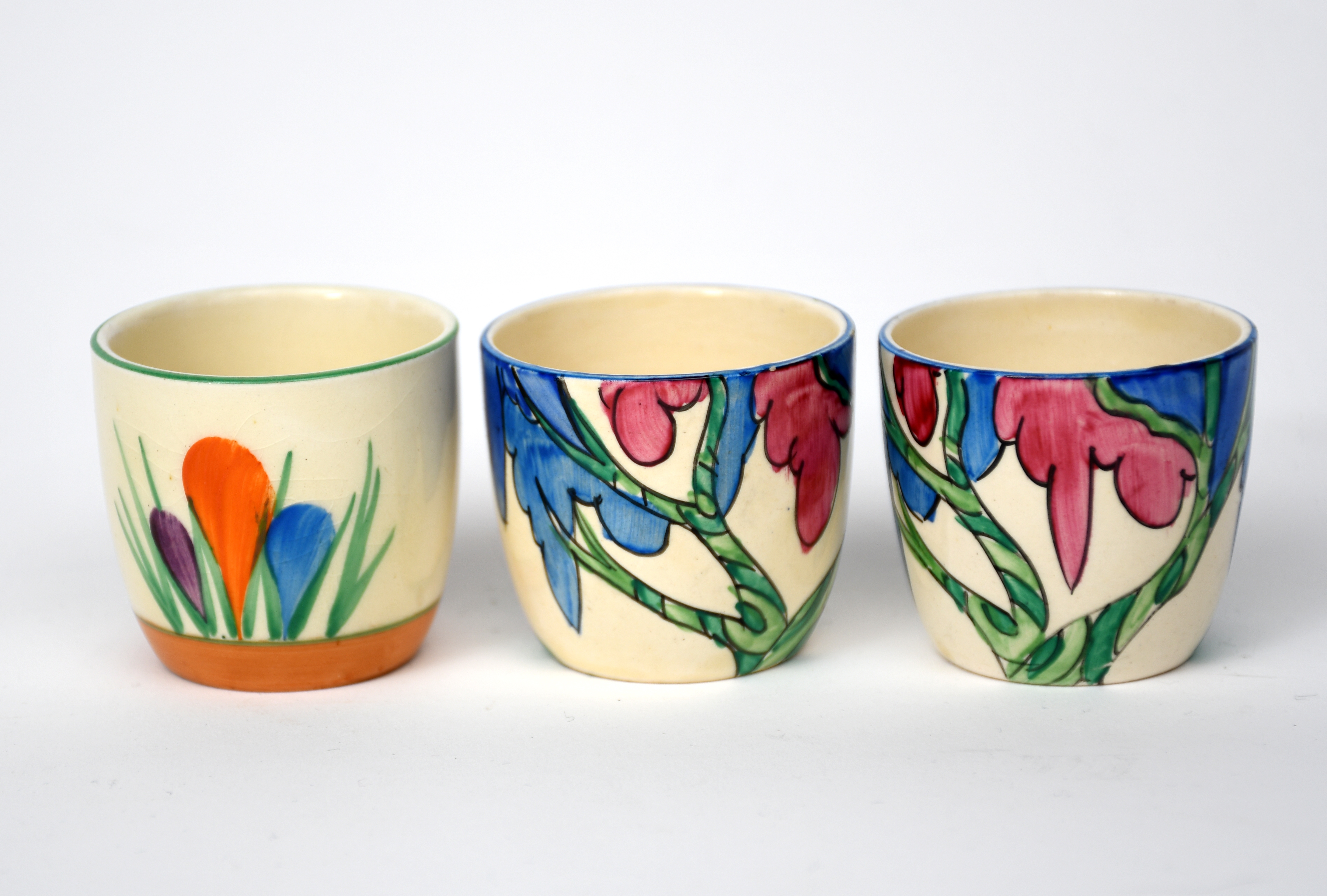Clarice Cliff Egg Cups