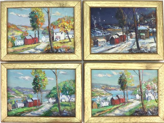 Christopher Willett | a four seasons collection featuring the same view ...