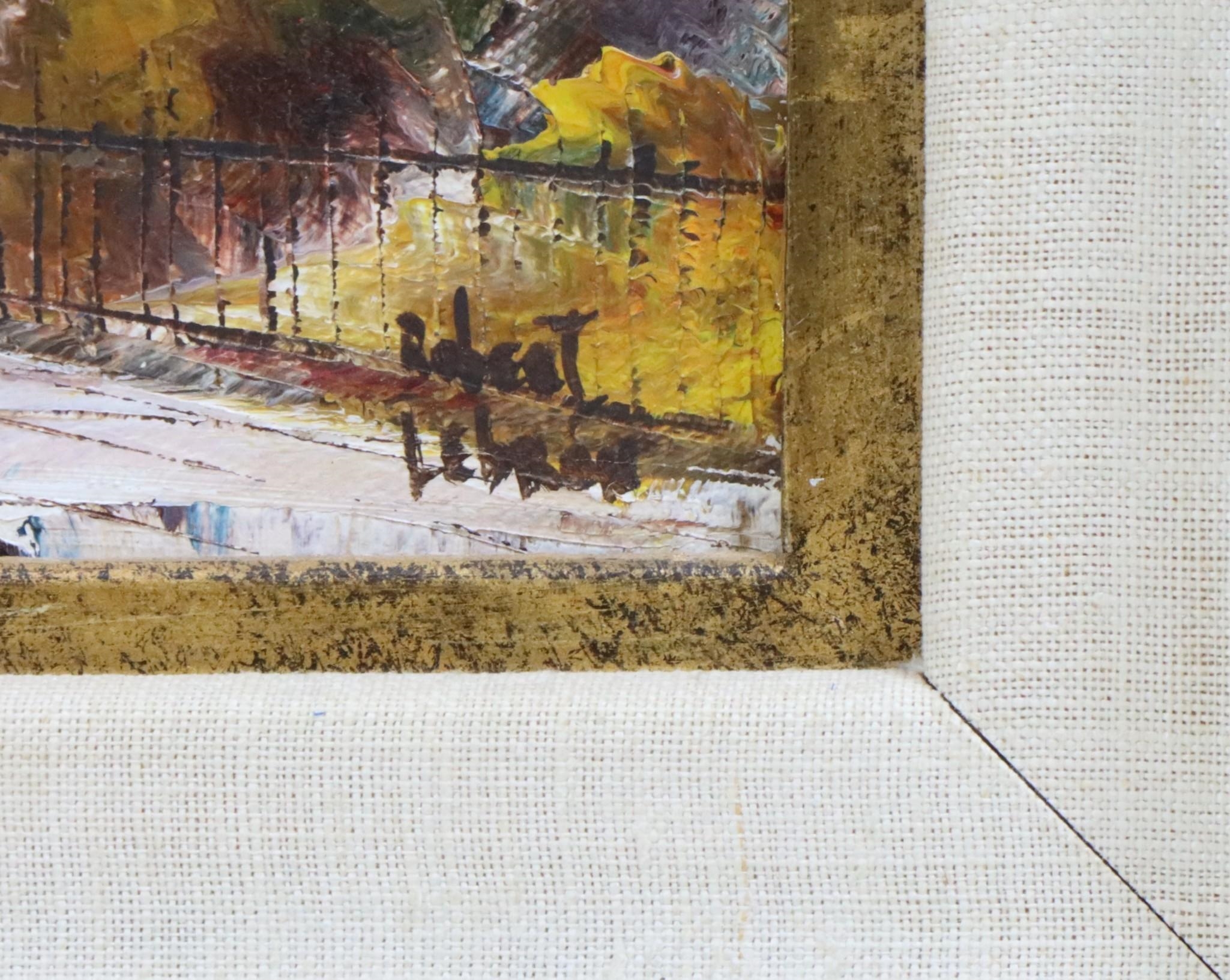 Robert Lebron | Urban street scene | MutualArt